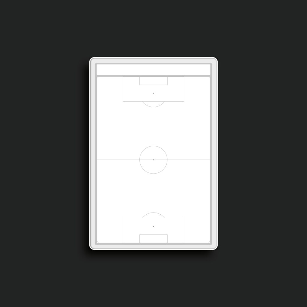 Lined Pitch Board 90 x 60cm - Sport Specific